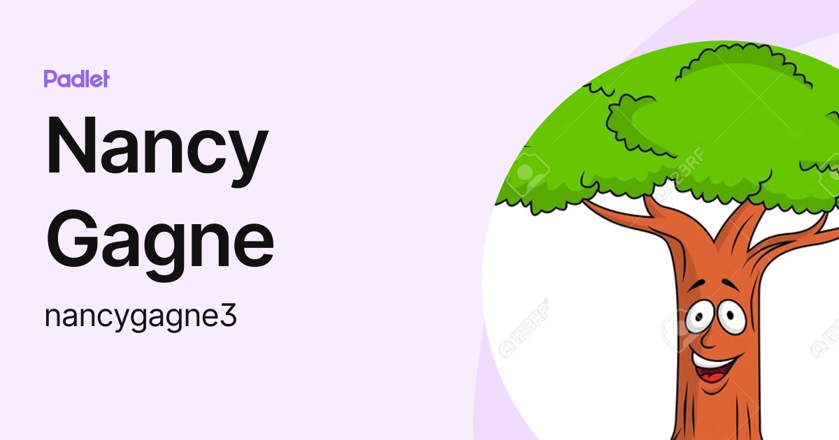 Nancy Gagne (nancygagne3) profile | Padlet