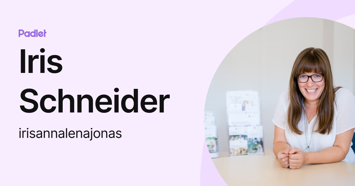 Iris Schneider (irisannalenajonas) profile | Padlet