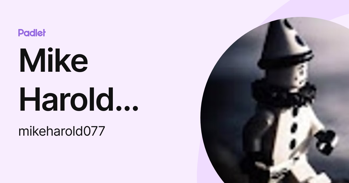 Mike Harold Guzmán Rivera (mikeharold077) profile | Padlet