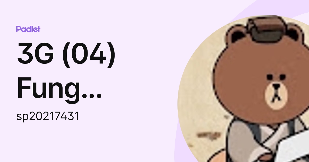 3G (04) Fung Adrian Hay Chit (sp20217431) profile | Padlet