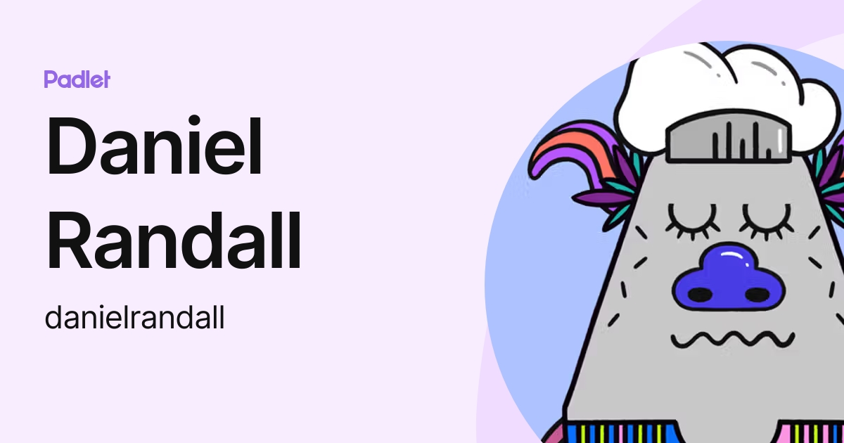Daniel Randall (danielrandall) profile | Padlet