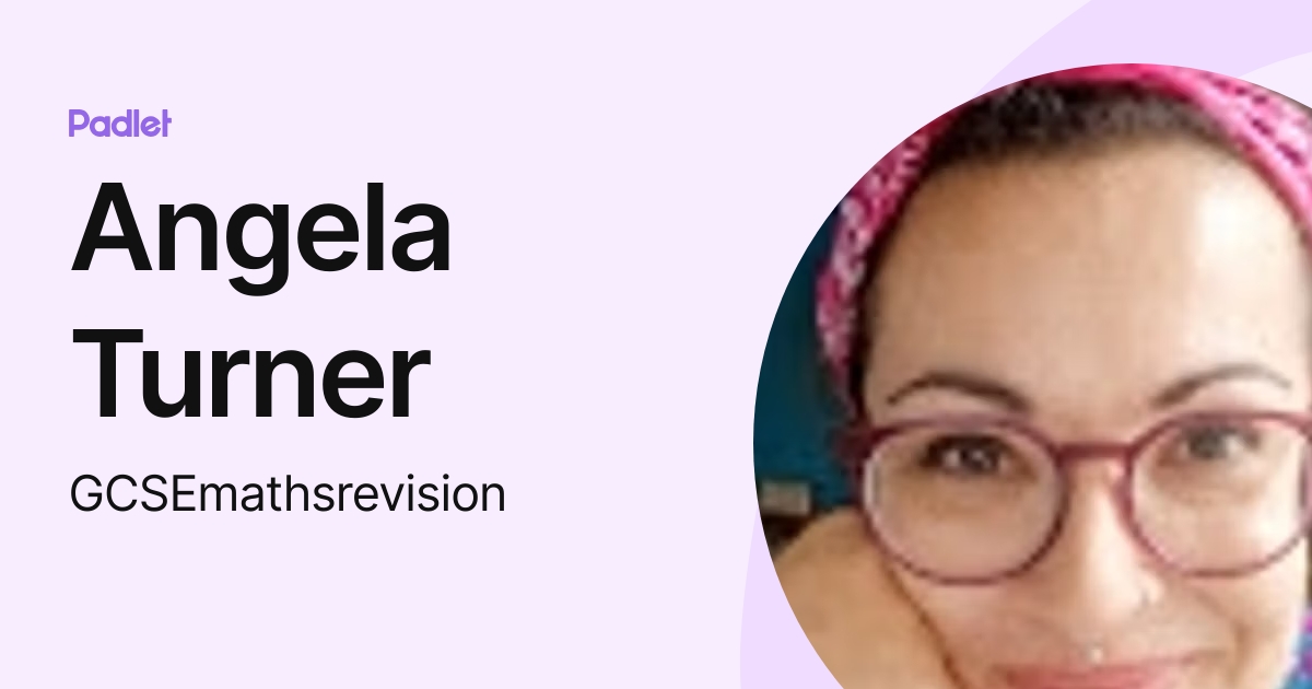 Angela Turner (turnerangelap) profile | Padlet
