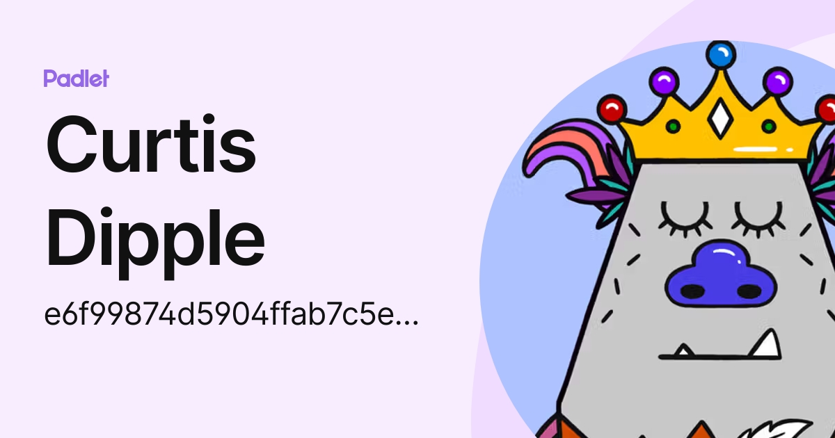 Curtis Dipple (cdipple) profile | Padlet