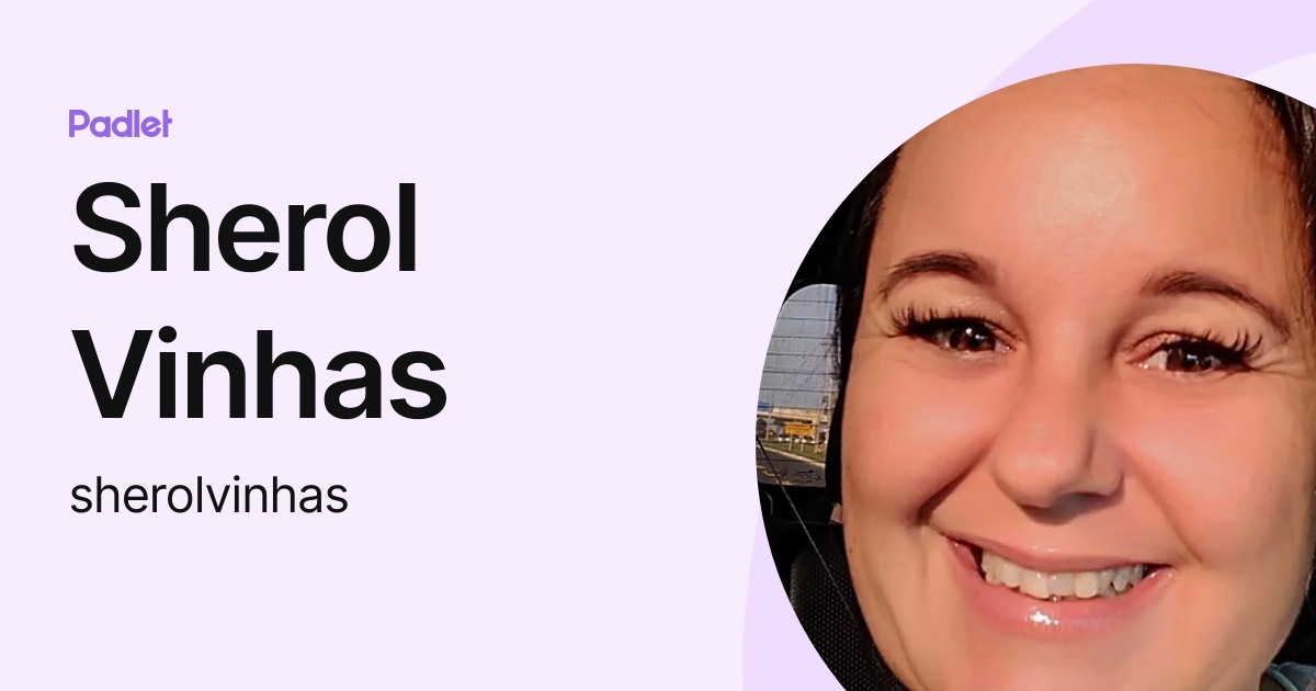 Sherol Vinhas (sherolvinhas) perfil | Padlet