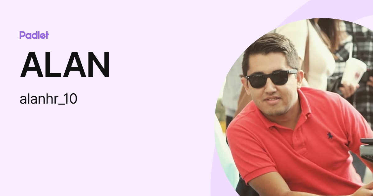 ALAN (alanhr_10) profile | Padlet