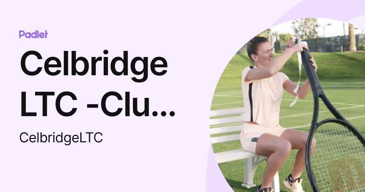 Celbridge LTC -Club Information about Ladies, Men's and Junior Tennis ...