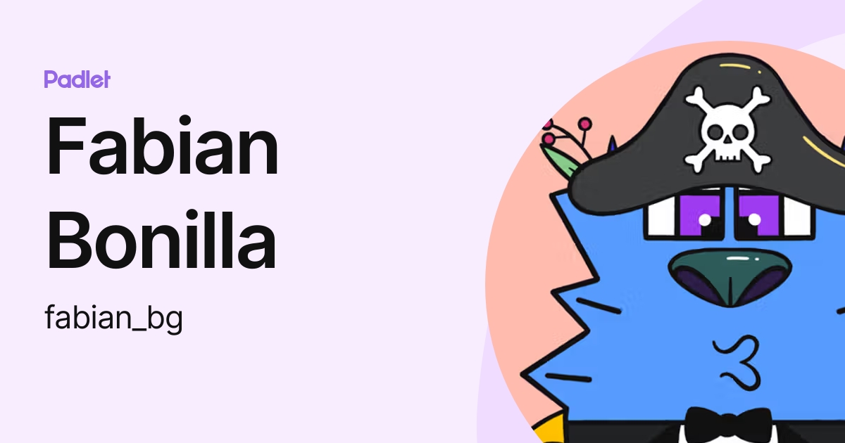 Fabian Bonilla (fabian_bg) profile | Padlet