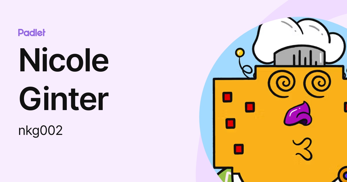 Nicole Ginter (nkg002) profile | Padlet