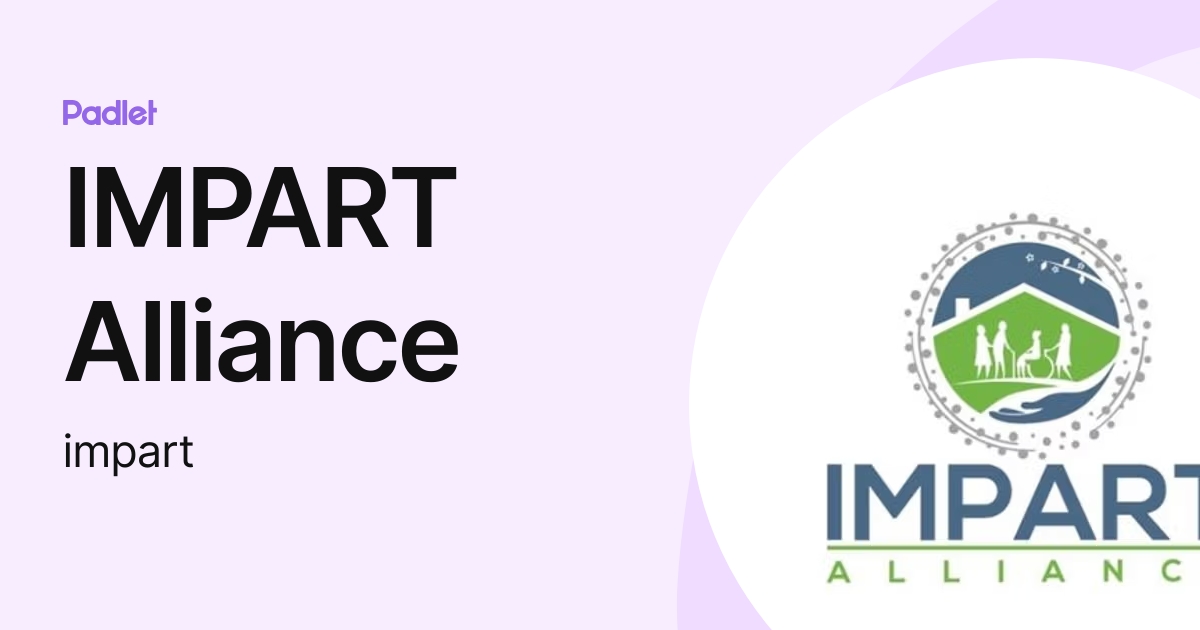 IMPART Alliance (impart) profile | Padlet