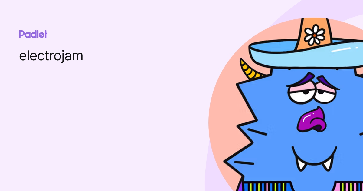 electrojam profile | Padlet