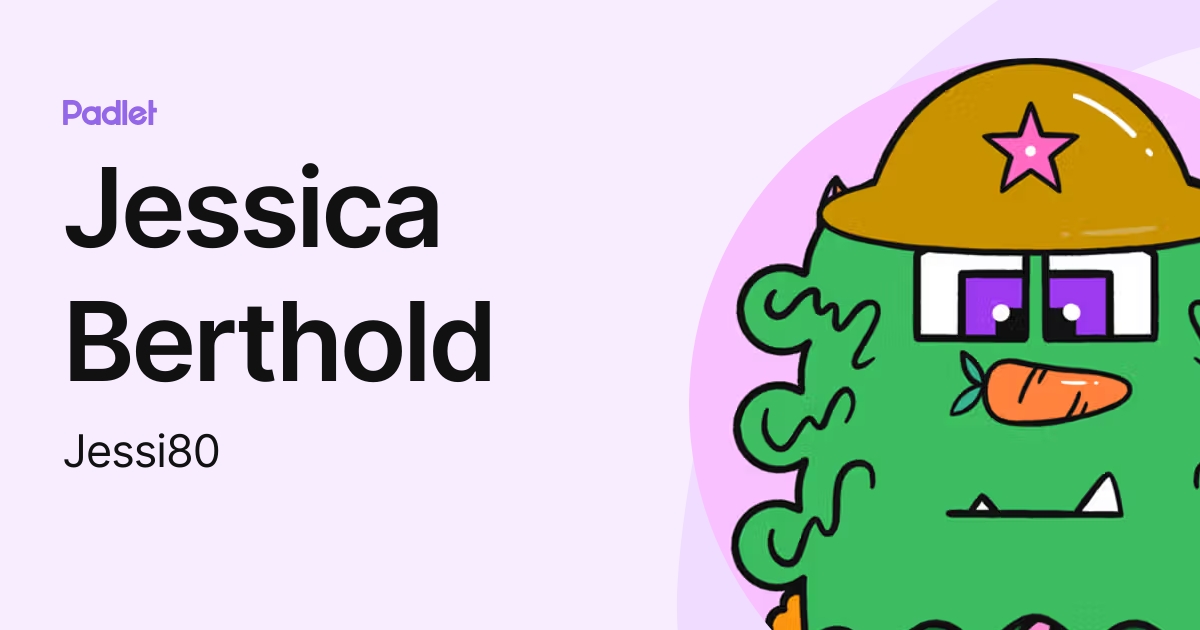 Jessica Berthold (Jessi80) profile | Padlet