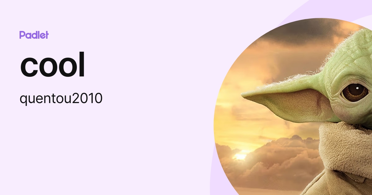 cool (quentou2010) profile | Padlet