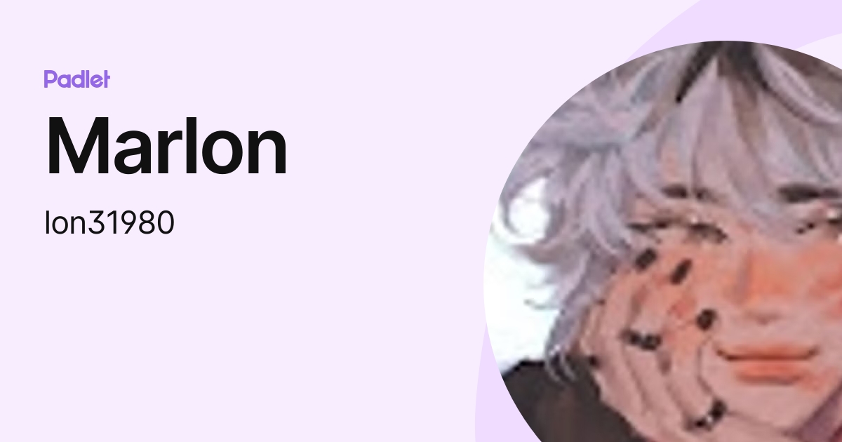 Marlon (lon31980) profile | Padlet