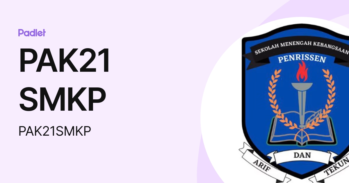PAK21 SMKP (PAK21SMKP) profile | Padlet