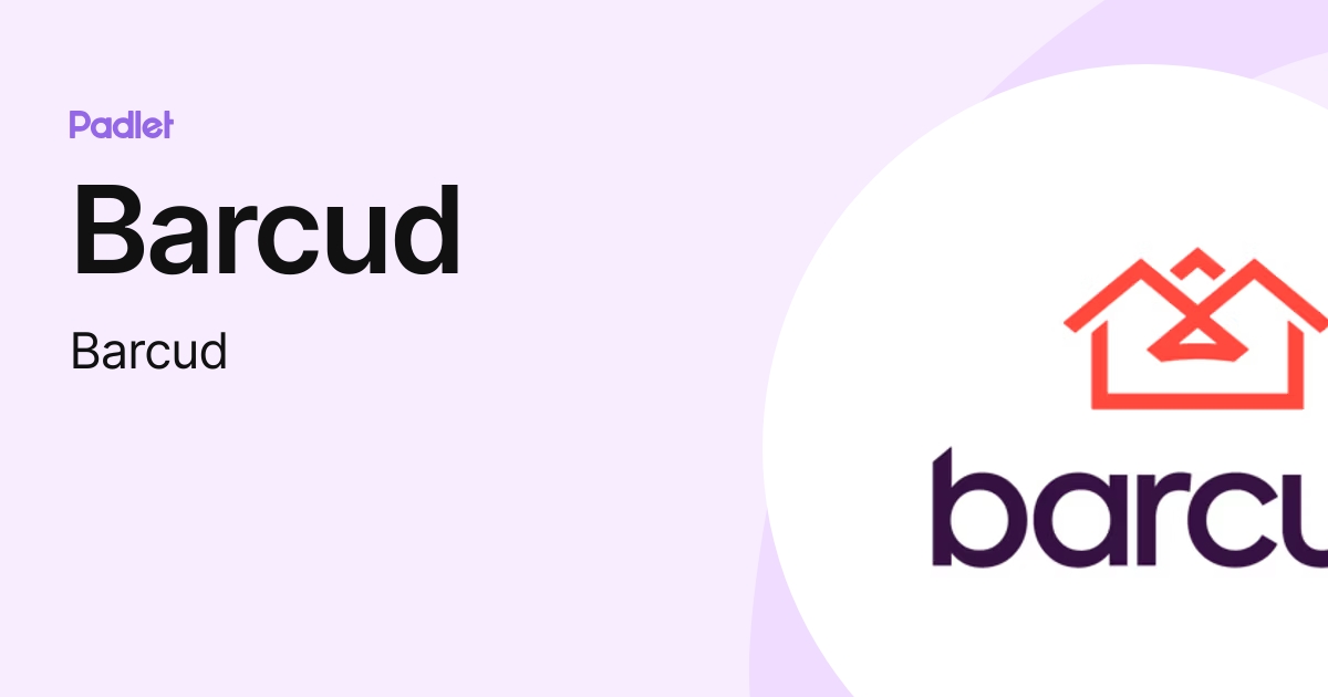 Barcud (Barcud) profile | Padlet
