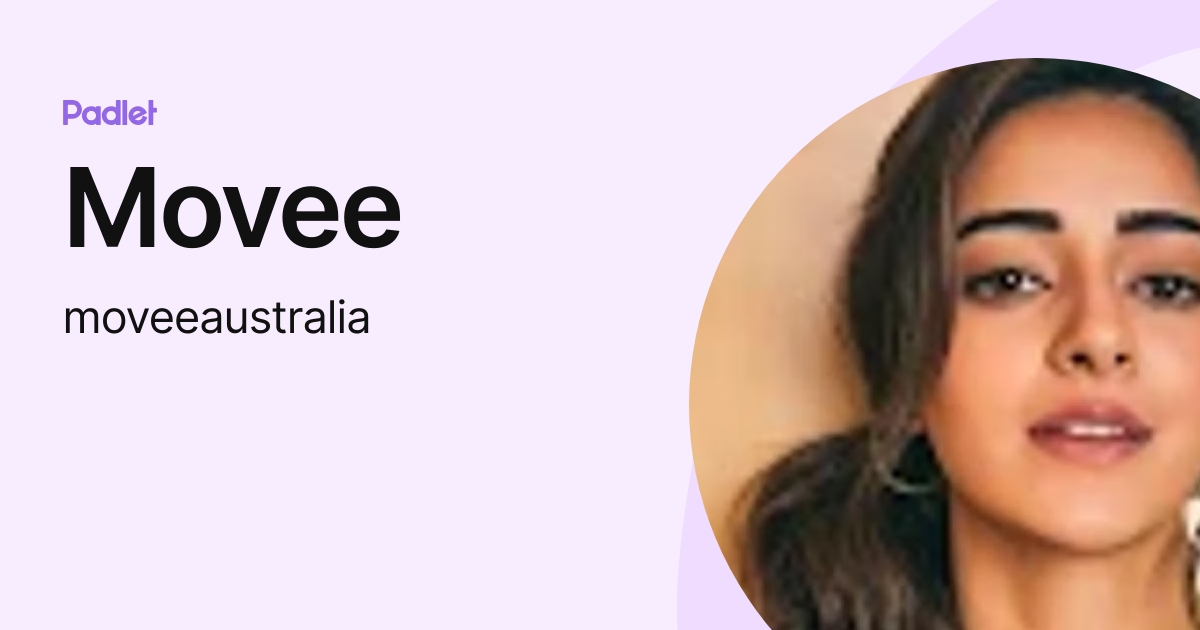 Movee (moveeaustralia) profile | Padlet