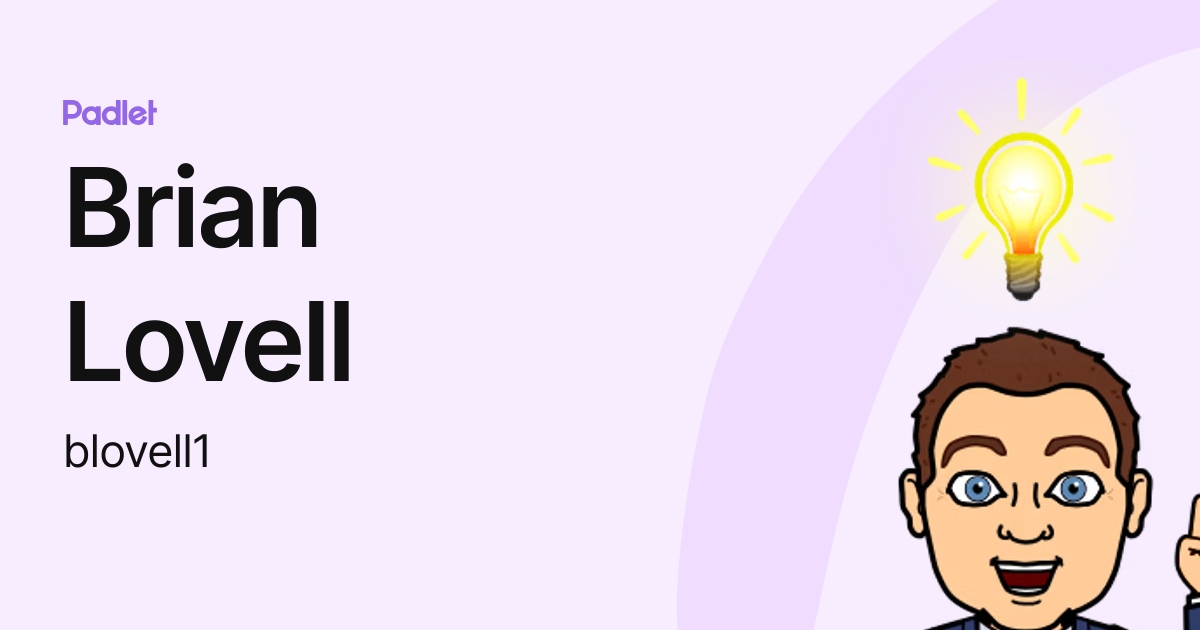 Brian Lovell (blovell1) profile | Padlet