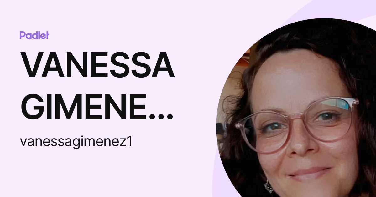 VANESSA GIMENEZ DA SILVA (vanessagimenez1) profile | Padlet