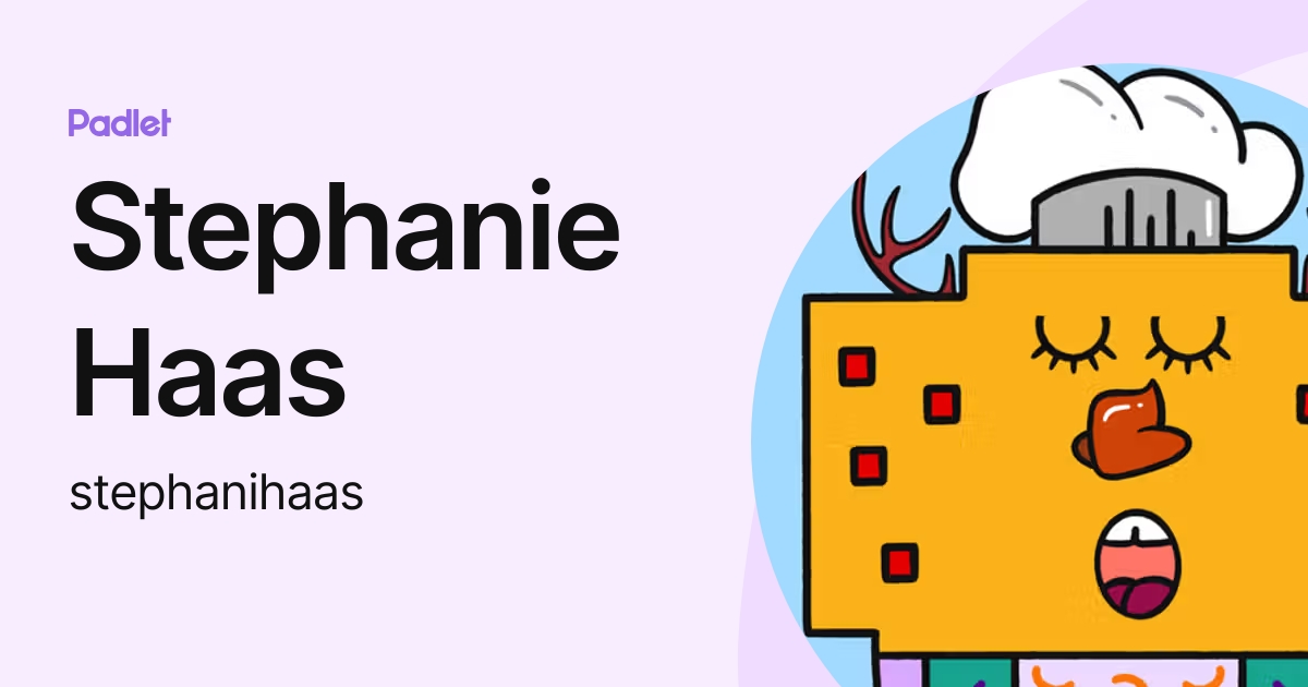 Stephanie Haas (stephanihaas) profile | Padlet