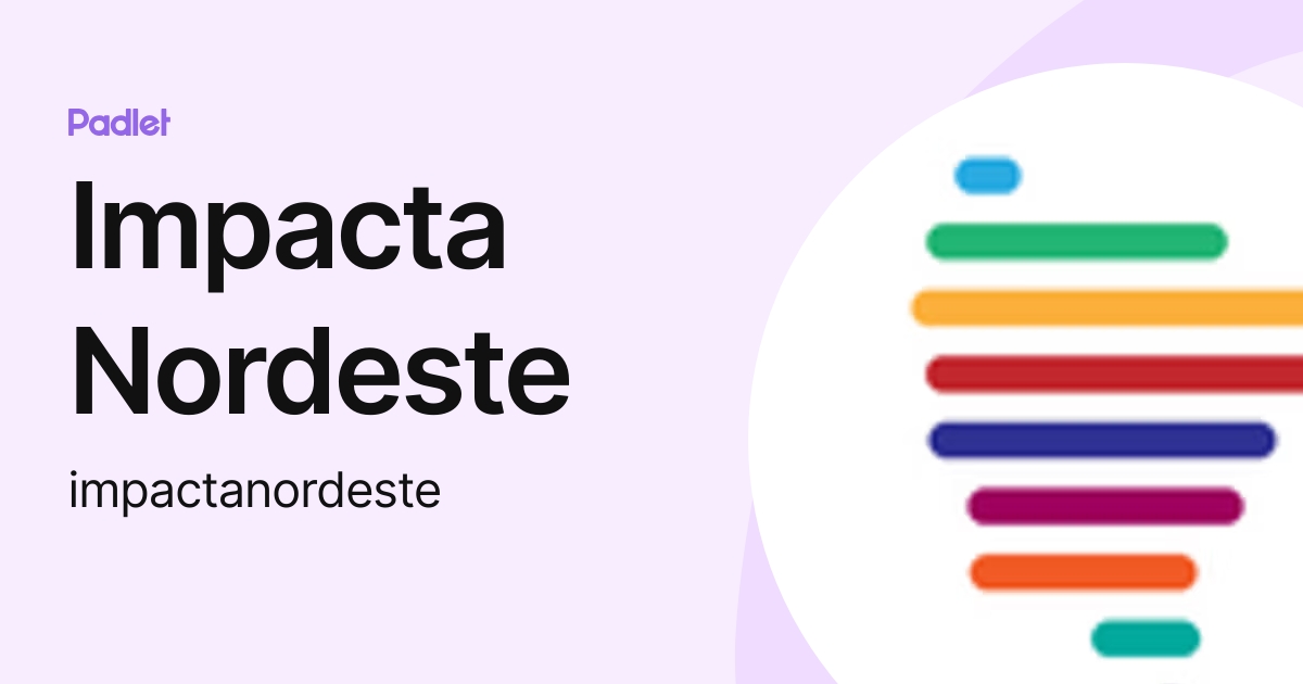 Impacta Nordeste (impactanordeste) profile | Padlet