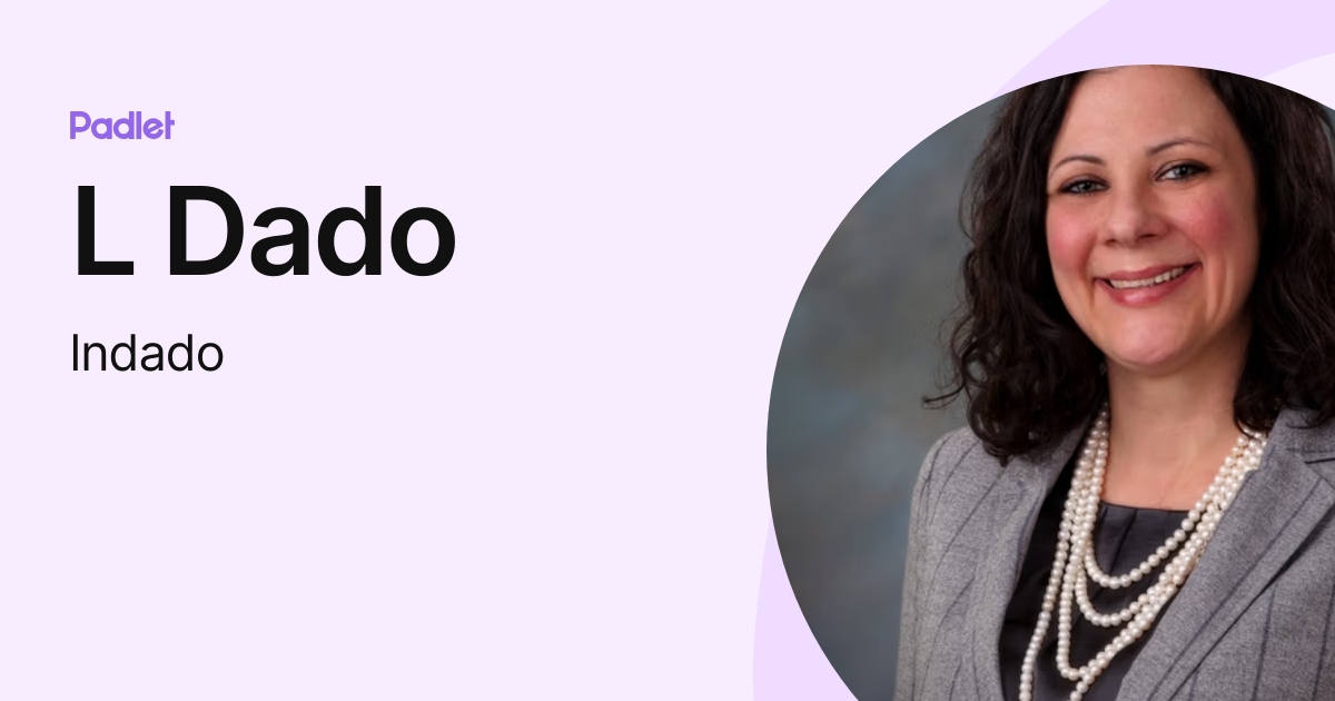 L Dado (lndado) profile | Padlet