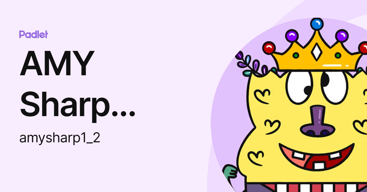 AMY Sharp 30063894 (amysharp11) profile | Padlet