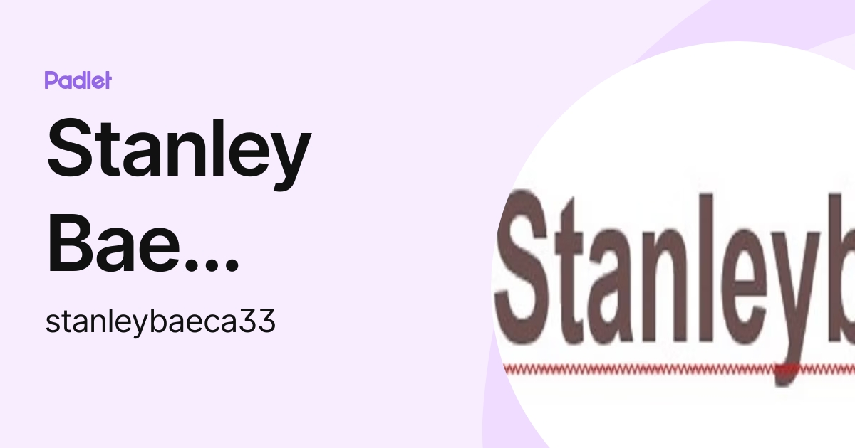 Stanley Bae Orange County CA (stanleybaeca33) profile | Padlet