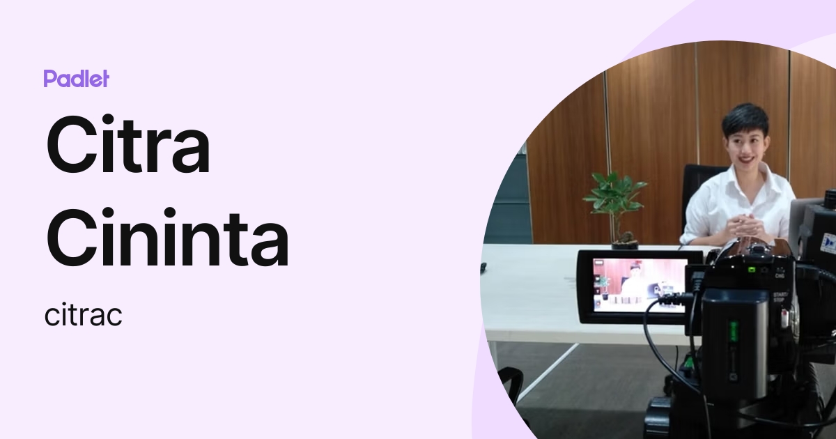 Citra Cininta (citrac) profile | Padlet