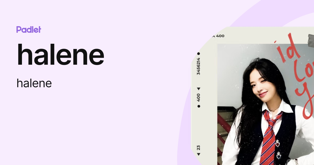 halene (halene) profile | Padlet