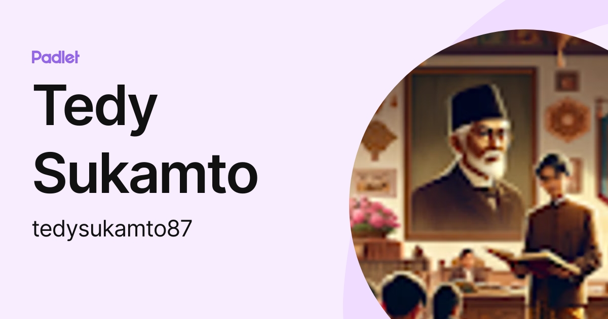 Tedy Sukamto (tedysukamto87) profile | Padlet