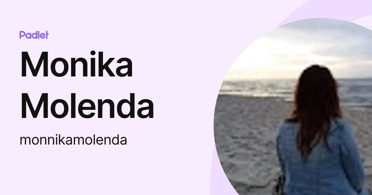 Monika Molenda (monnikamolenda) profile | Padlet