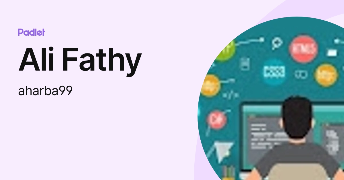 Ali Fathy (aharba99) profile | Padlet