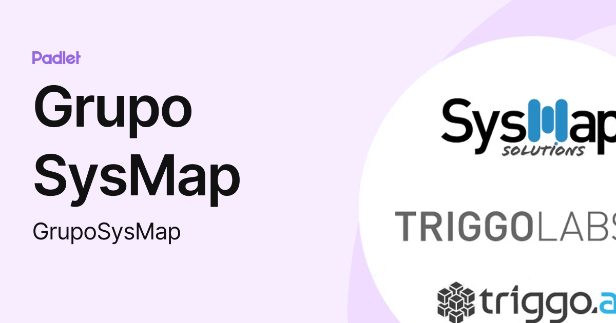 Grupo SysMap (GrupoSysMap) profile | Padlet