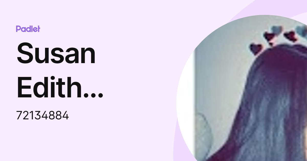 Susan Edith HUERTA MUÑOZ (72134884) profile | Padlet