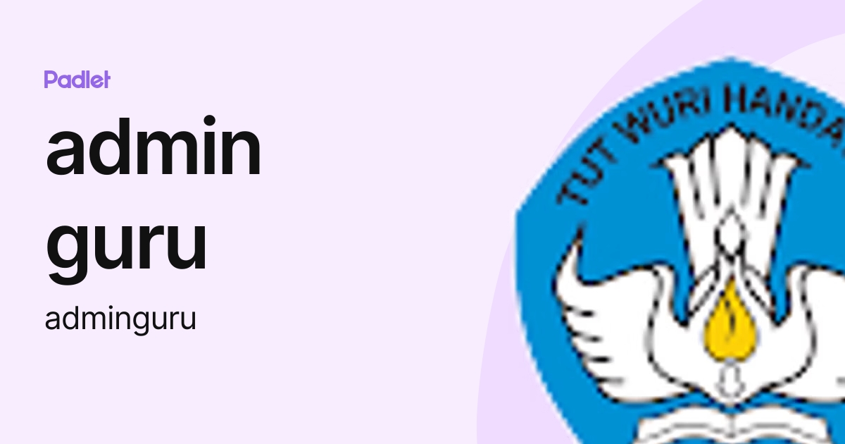 admin guru (adminguru) profile | Padlet
