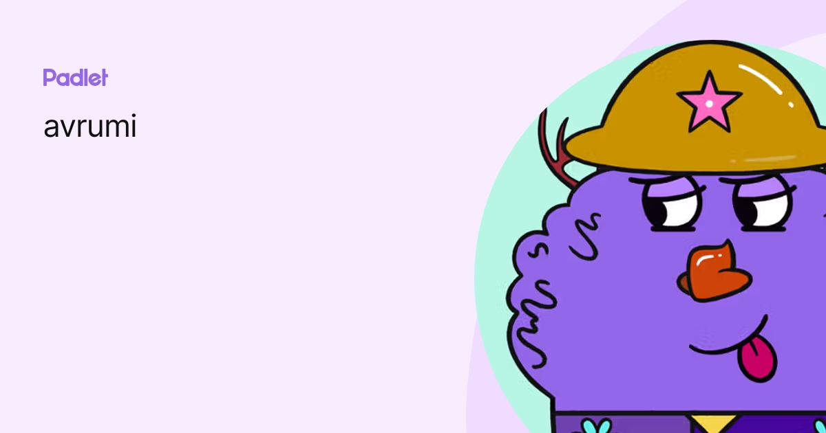 avrumi profile | Padlet