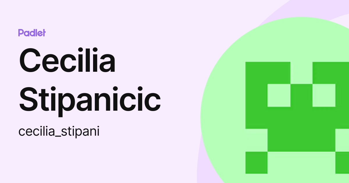 Cecilia Stipanicic (cecilia_stipani) profile | Padlet