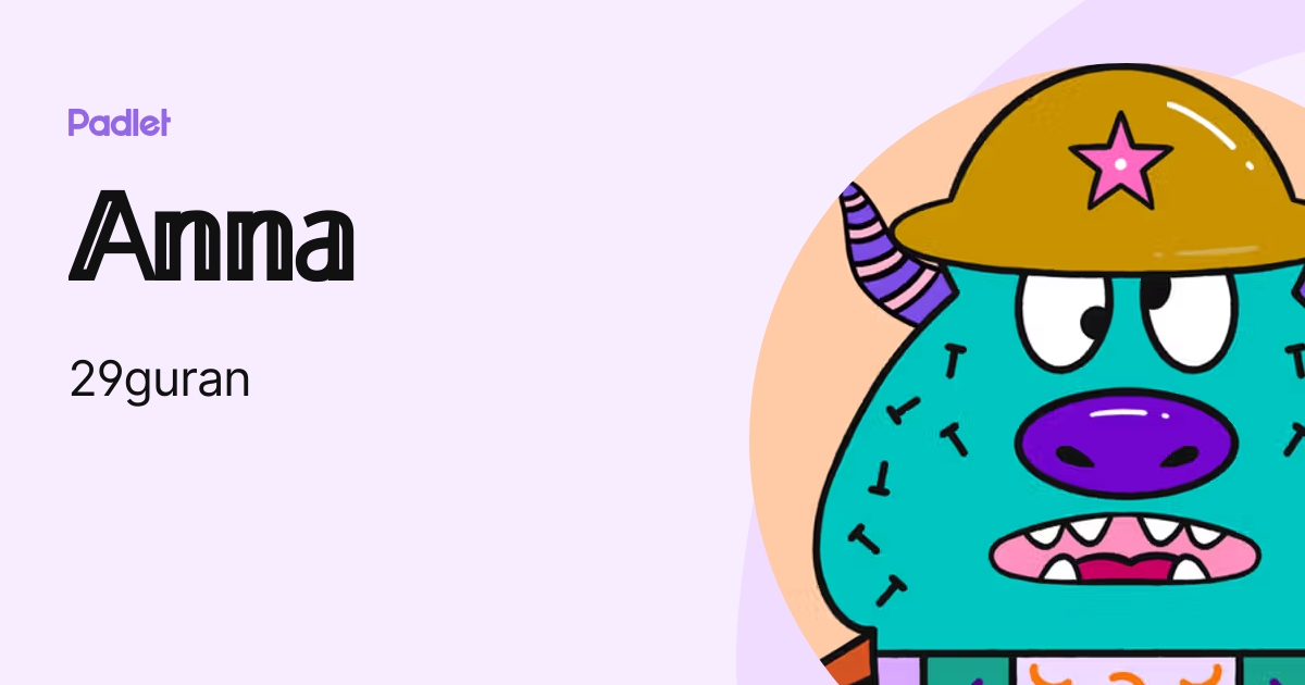𝔸𝕟𝕟𝕒 (29guran) profile | Padlet