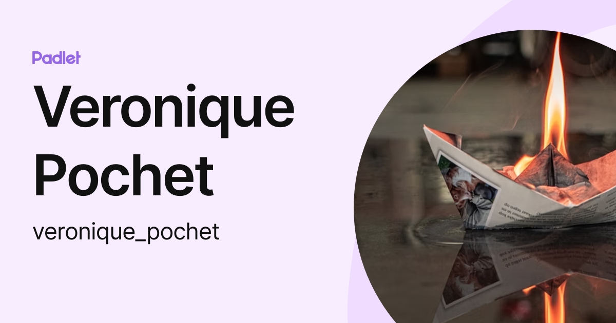 Veronique Pochet (veronique_pochet) profile | Padlet