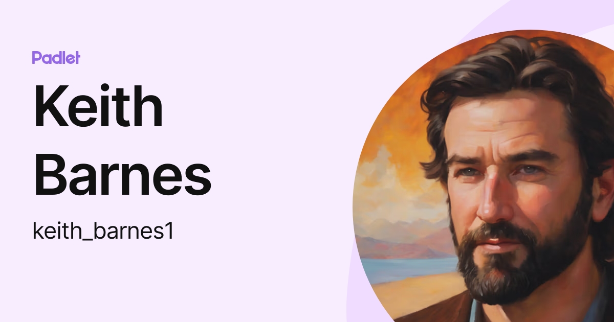 Keith Barnes (keith_barnes1) profile | Padlet