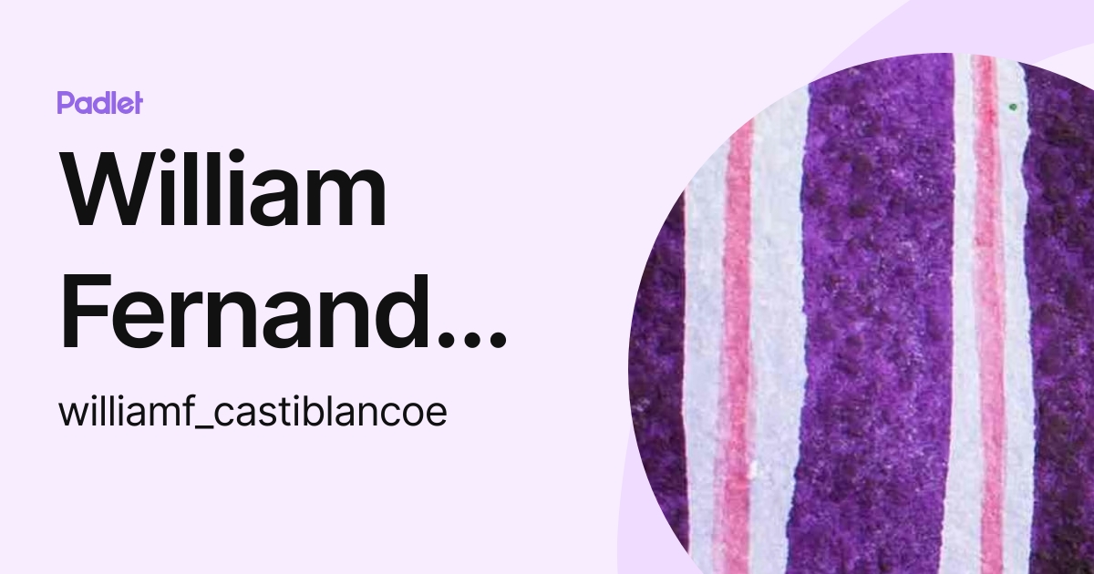 William Fernando Castiblanco Espitia (williamf_castiblancoe) profile ...