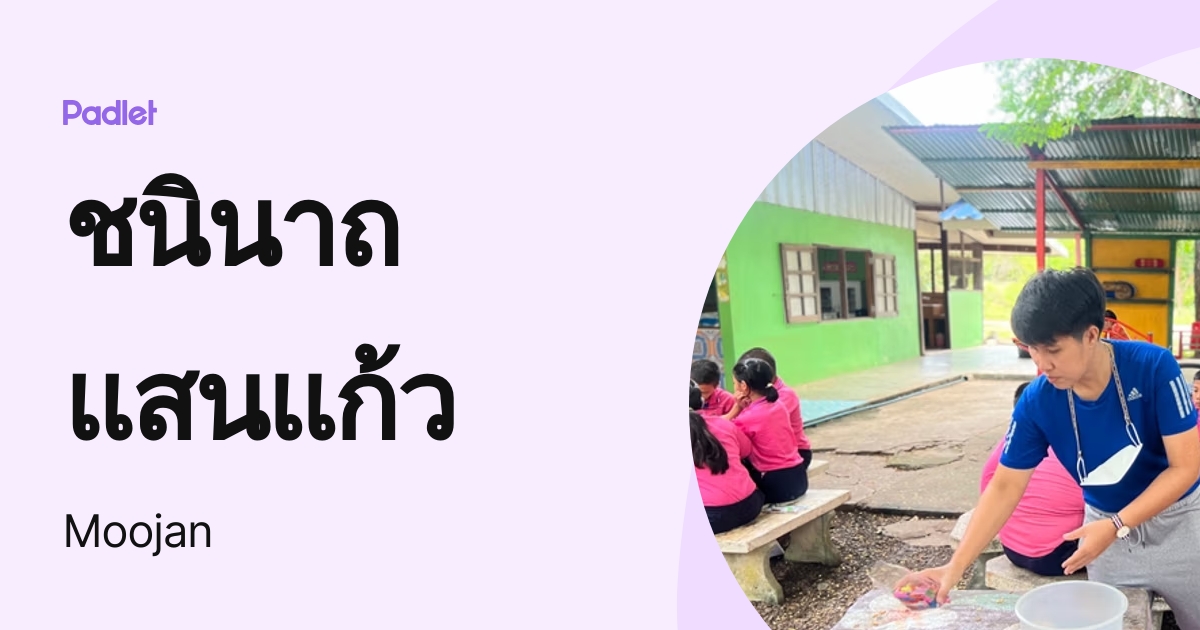 ชนินาถ แสนแก้ว (Moojan) profile | Padlet