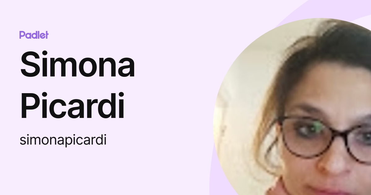 Simona Picardi (simonapicardi) profile | Padlet