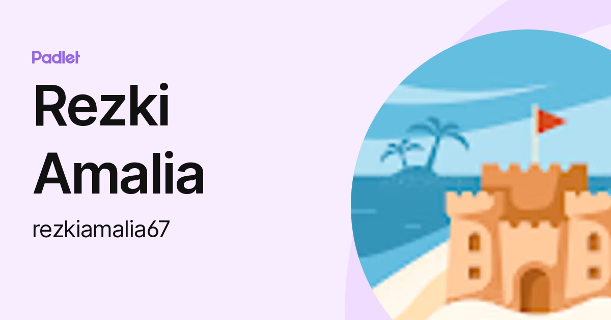 Rezki Amalia (rezkiamalia67) profile | Padlet