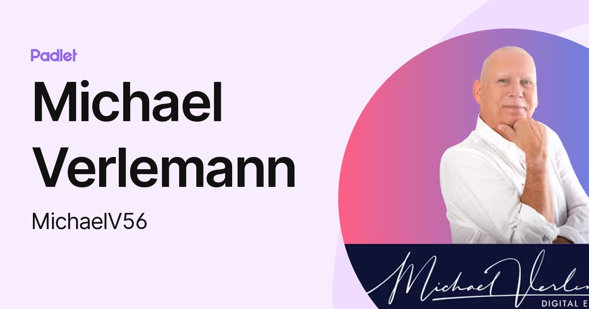 Michael Verlemann (MichaelV56) profile | Padlet