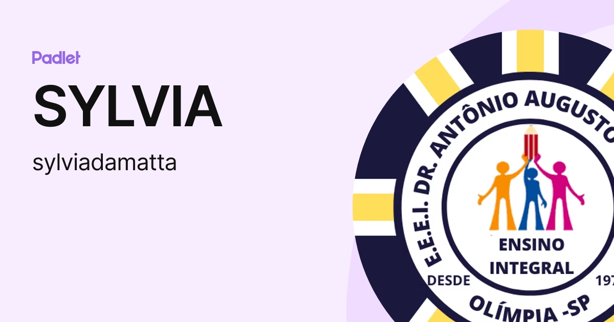 SYLVIA (sylviadamatta) profile | Padlet