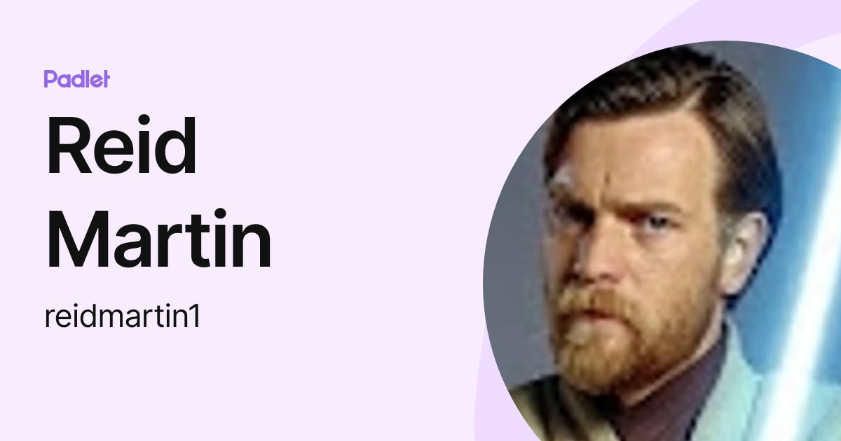 Reid Martin (reidmartin1) profile | Padlet