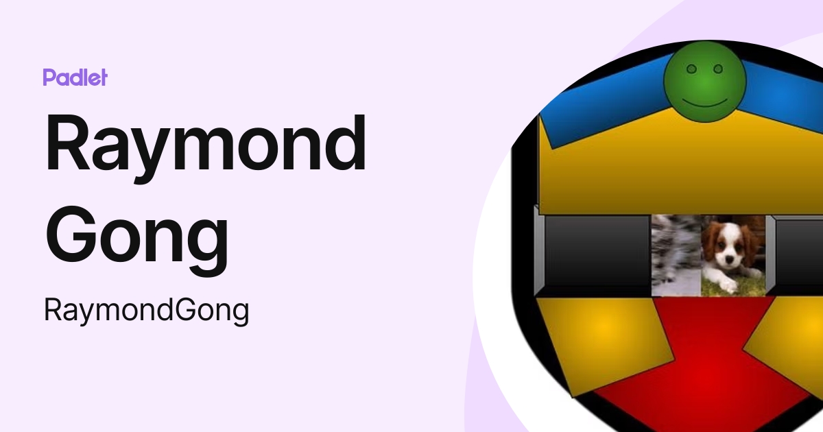 Raymond Gong (RaymondGong) profile | Padlet