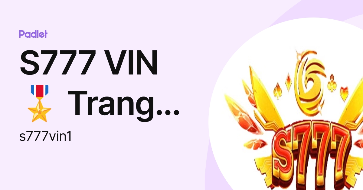 S777 VIN 🎖️ Trang Chủ Tải Game S777 Chính Thức Năm 2022 (s777vin1 ...