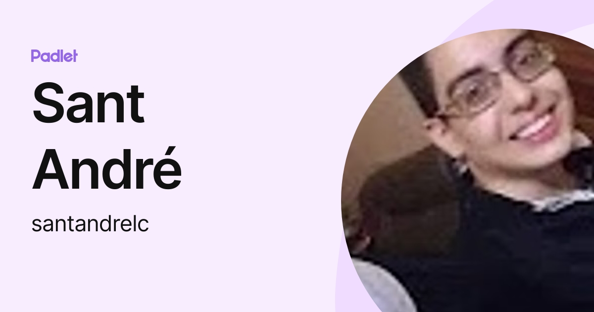 Sant André (santandrelc) profile | Padlet